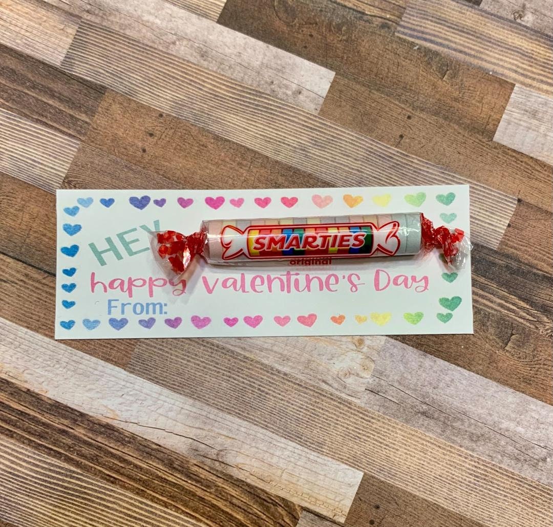 Valentine’s Printable | Hey Smartie | Digital Download - Etsy