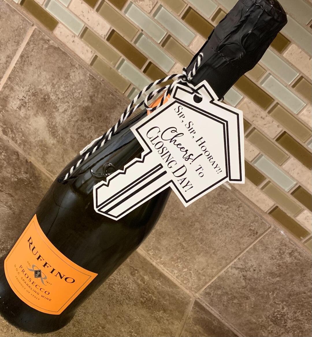 Closing Day Gift Printable | Cheers to Closing Day | Digital Download ...