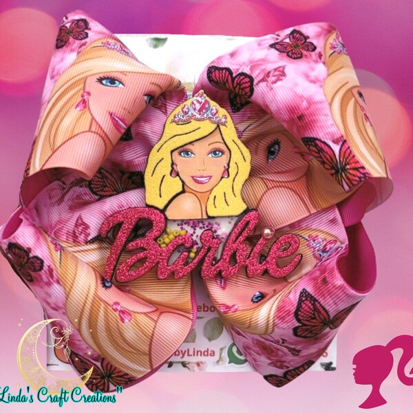 Barbie Birthday Logo - Etsy