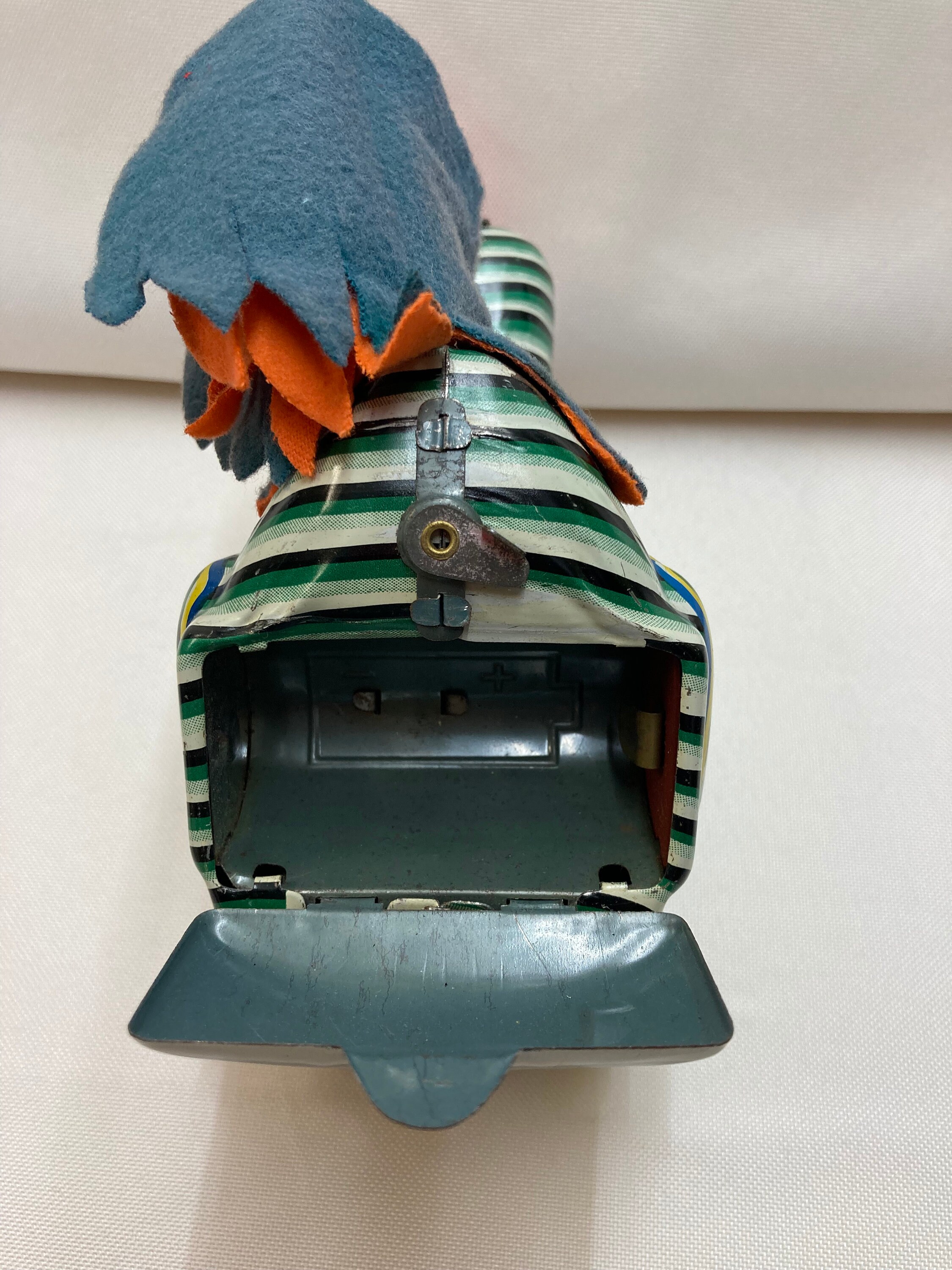 Vintage Mikuni Tin Litho Rooster W/ Felt Comb Made in Japan - Etsy