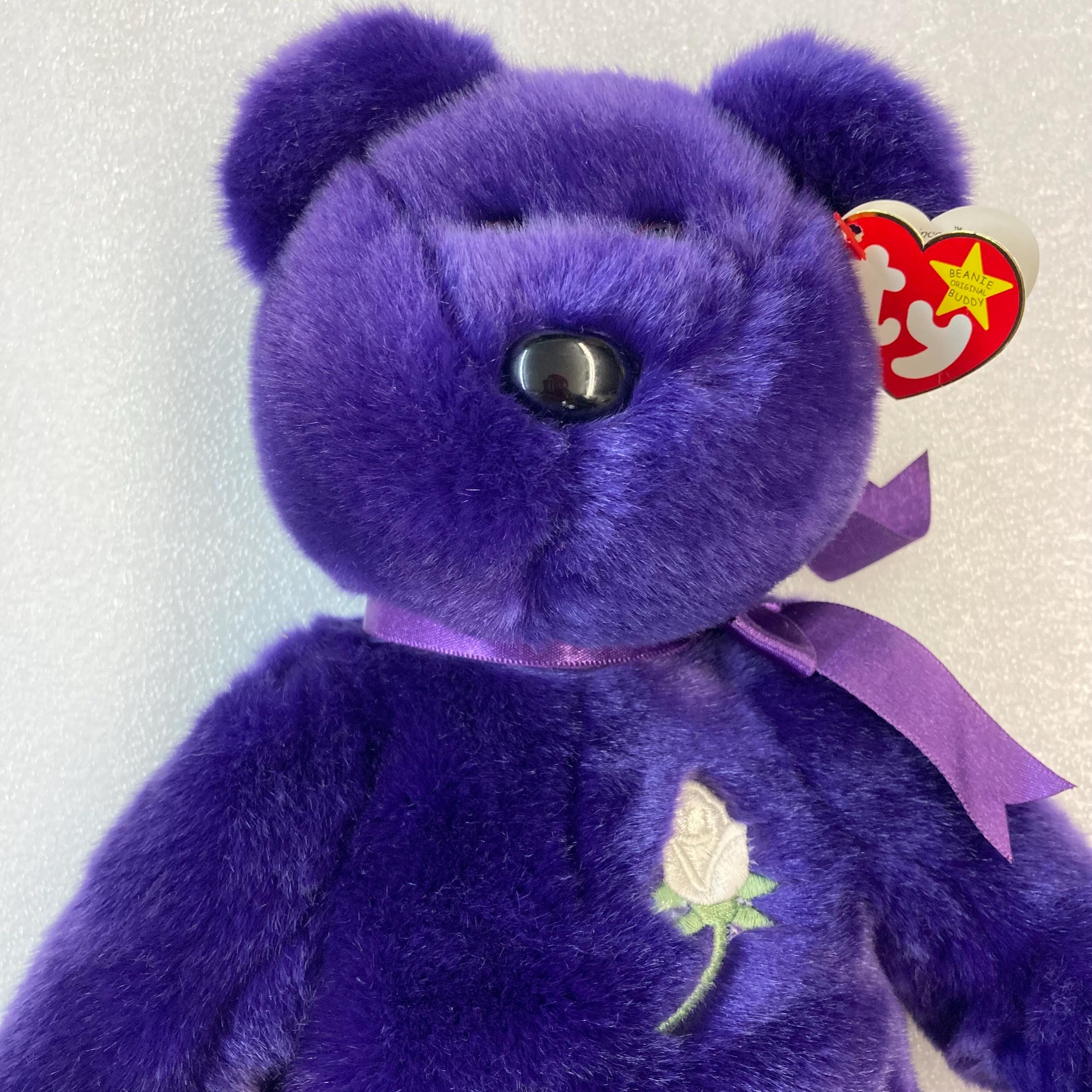 Beanie Buddies | Princess Diana Memorial Bear | 1998 TY Beanie Buddies ...