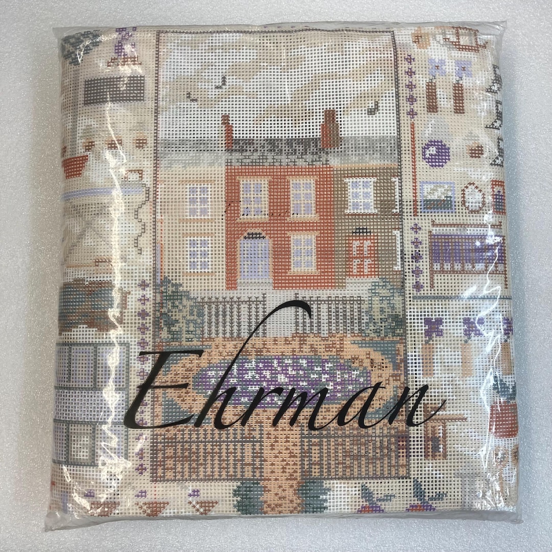 Home Sampler by David Merry Made in England | Ehrman Needlepoint Kit - Etsy