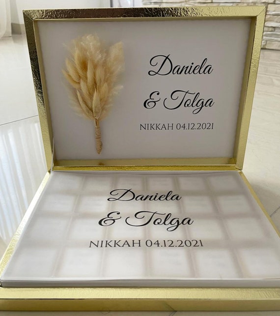 Chocolate Box With Pampas | Etsy