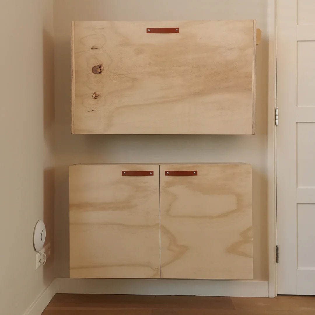 Wall Chest of Drawers Wall Cabinet Combination Large Babywoods - Etsy