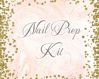 Complete Nail Prep Kit Press on Nails Fake Nails False Nails Glue on ...