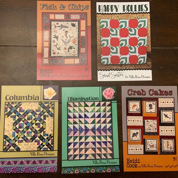 Villa Rosa Pattern - Etsy