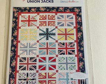 Union Jack Quilt Pattern | Etsy