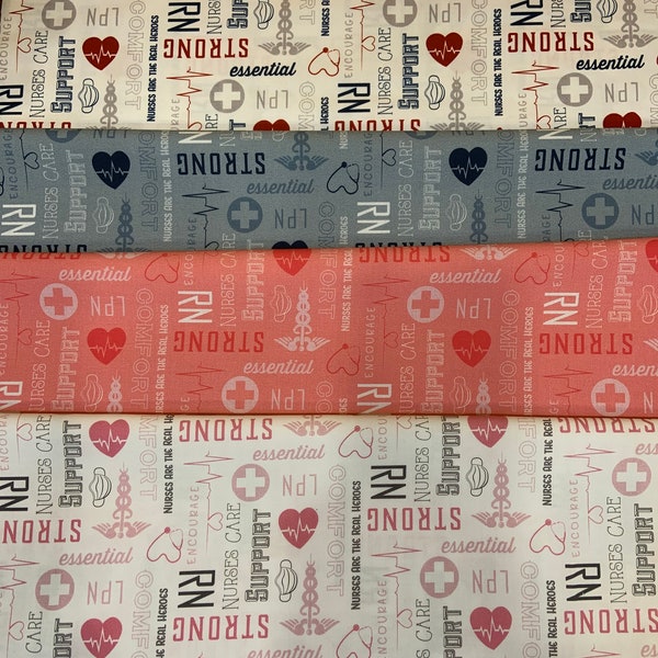 Nurse Fabric - Etsy