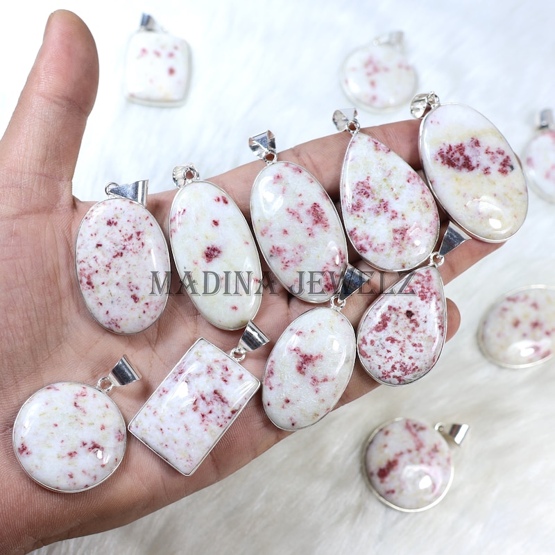 Cinnabar Pendant - Etsy