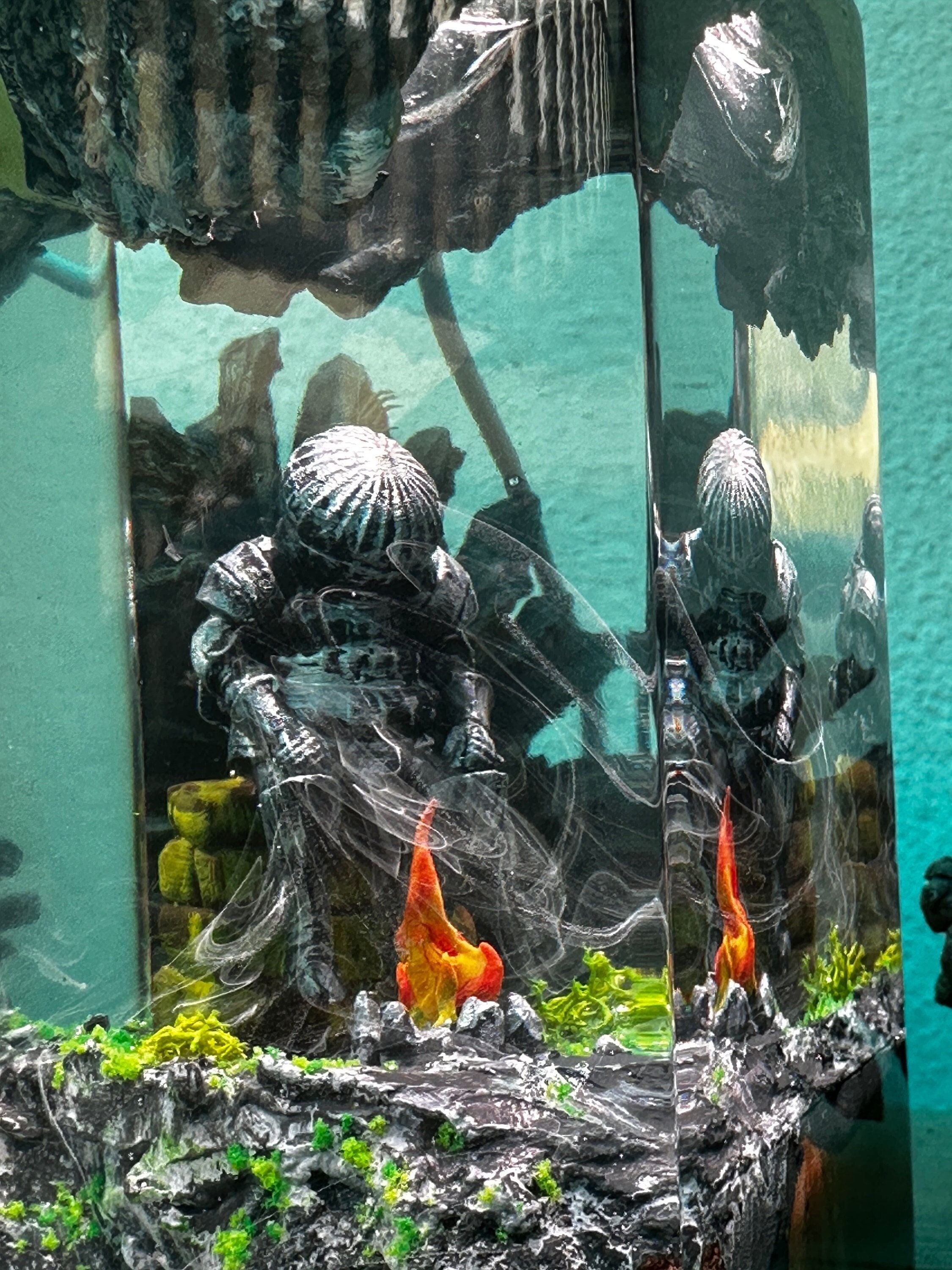 Onion Knight Resin Lamp, Handmade Dark Soul Night Light Gift, Unique ...