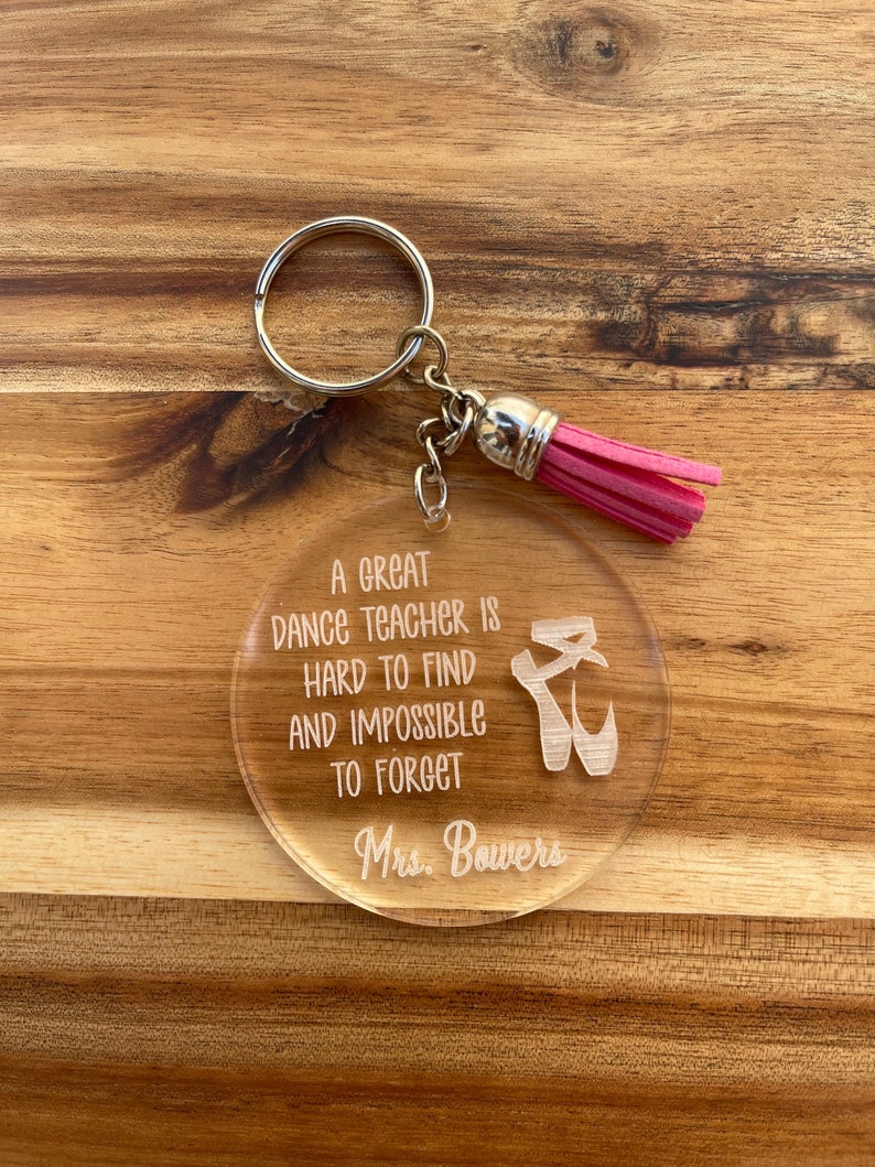 Coach Gift Dance Coach Dance Season Ballet Teacher Gift for - Etsy