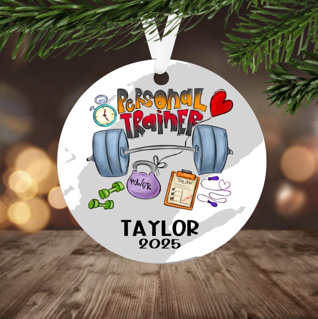 Personal Trainer Christmas Gift, Personal Trainer Graduation, Gift for ...