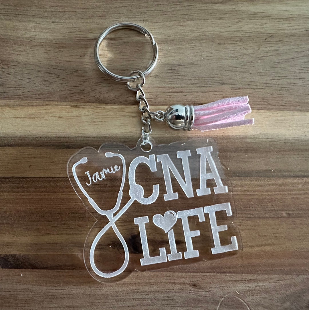 Personalized CNA Gift, Cna Keychain, CNA Week, Cna Gift, Thank You Gift ...