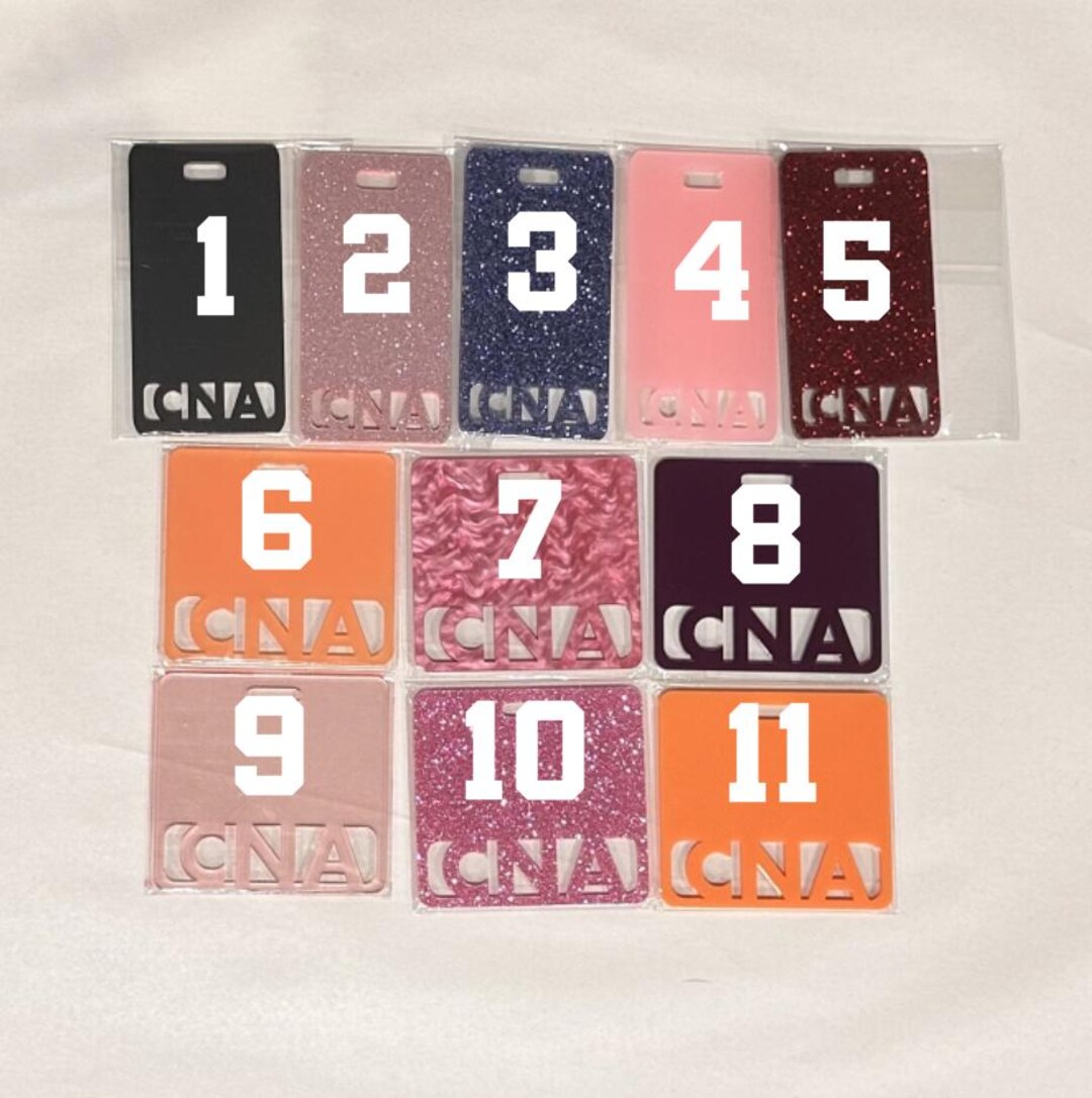 Badge Buddy SALE , Healthcare Worker Badge Tag, CMA, CNA Chaplin, Cm ...