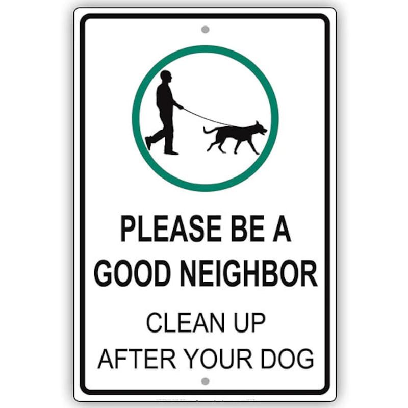 Beware of Neighbor Sign - Etsy