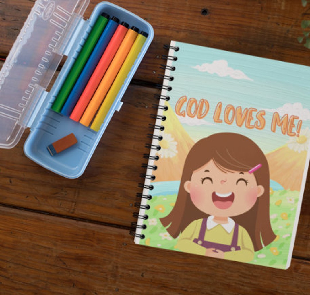 15 Pcs Colorful and Cute Inspirational Notebook Cover A4 Document Ready ...