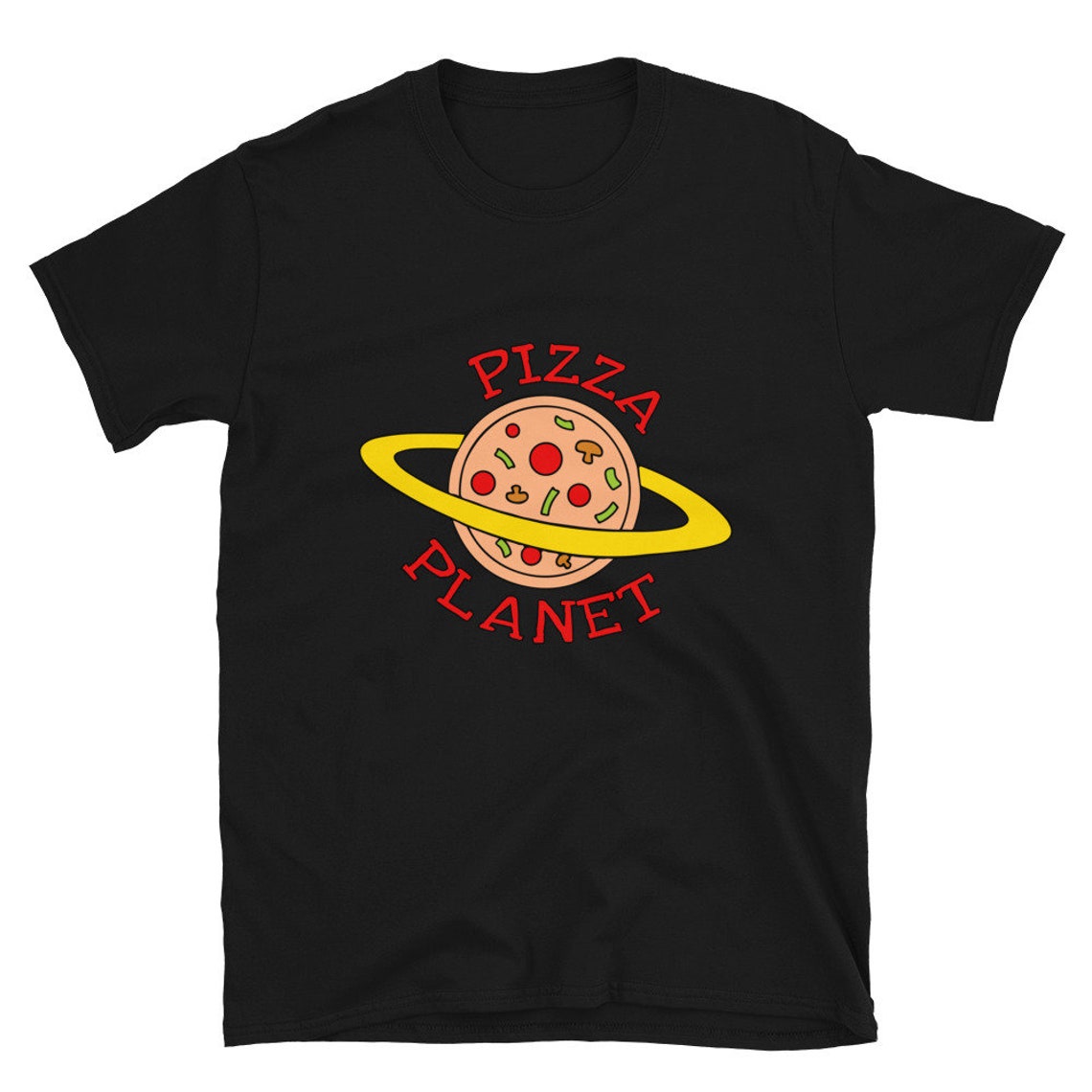 Pizza Planet Short-sleeve Unisex T-shirt, Men's and Women's Clothing ...