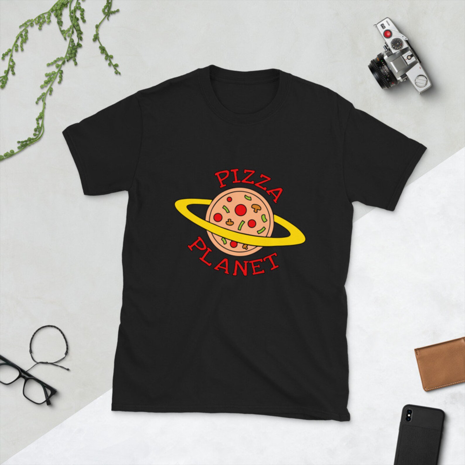 Pizza Planet Short-sleeve Unisex T-shirt, Ships to US Only, Men's and ...