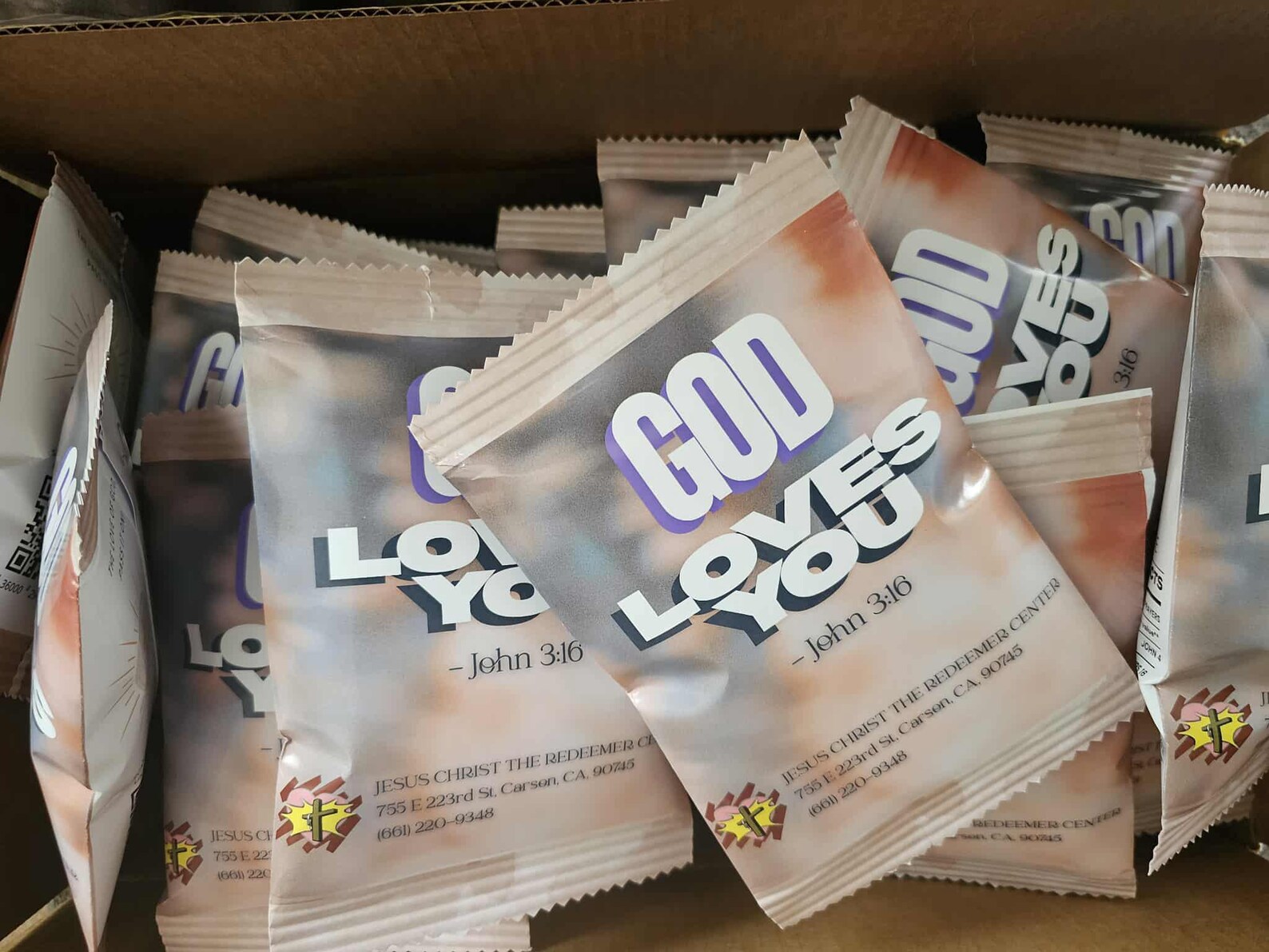 Chip Bag Evangelism – Custom Snack Wrappers With ‘god Loves You’ Gospel ...