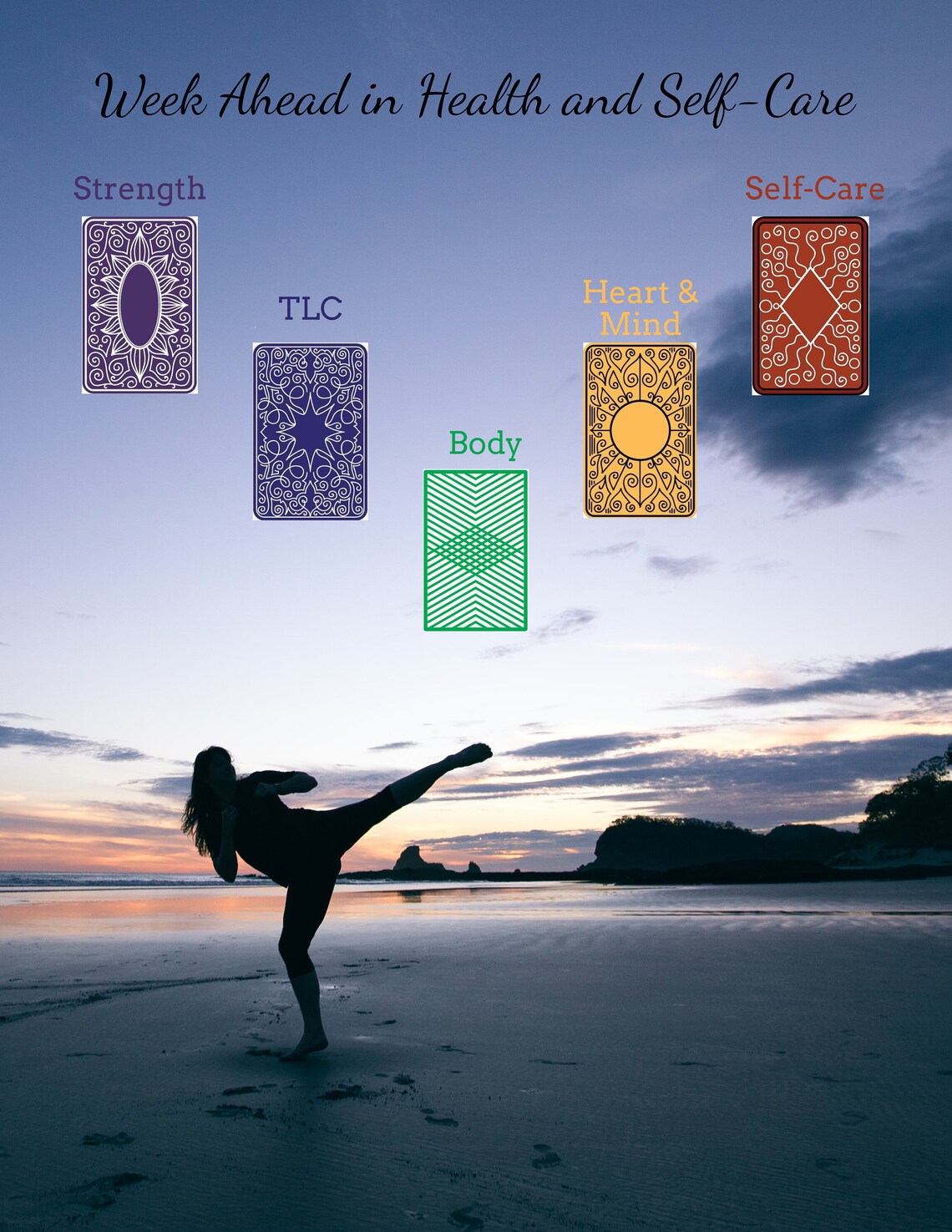 Week Ahead - Health and Self-care - Downloadable Tarot Spread ...