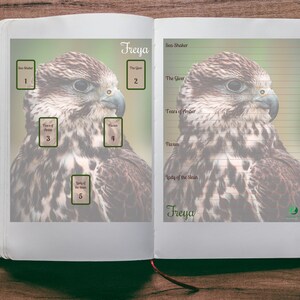 Freya Downloadable Tarot Spread - Norse Deity - Goddess - Janir ...