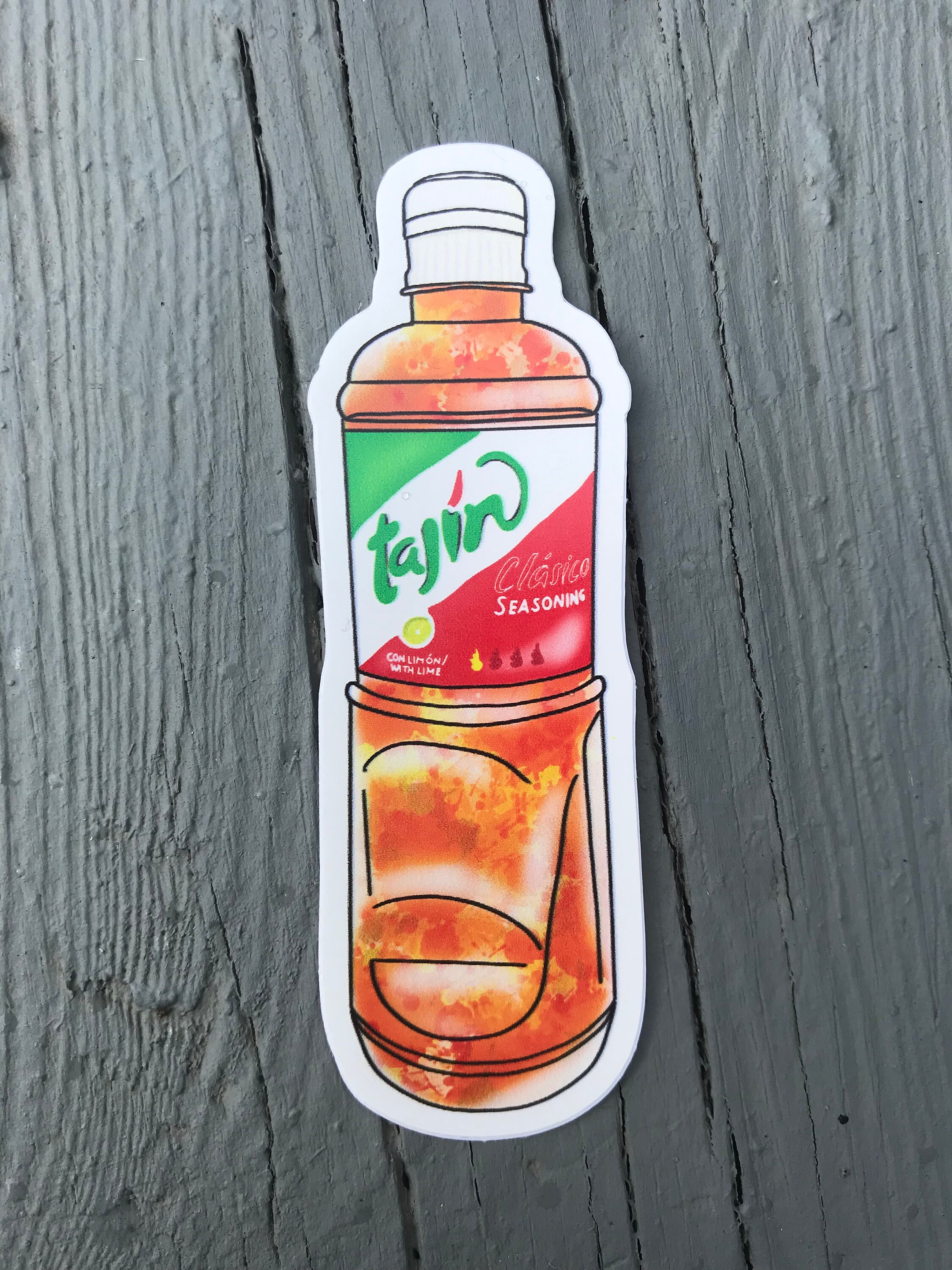 Tajin Bottle Sticker - Etsy