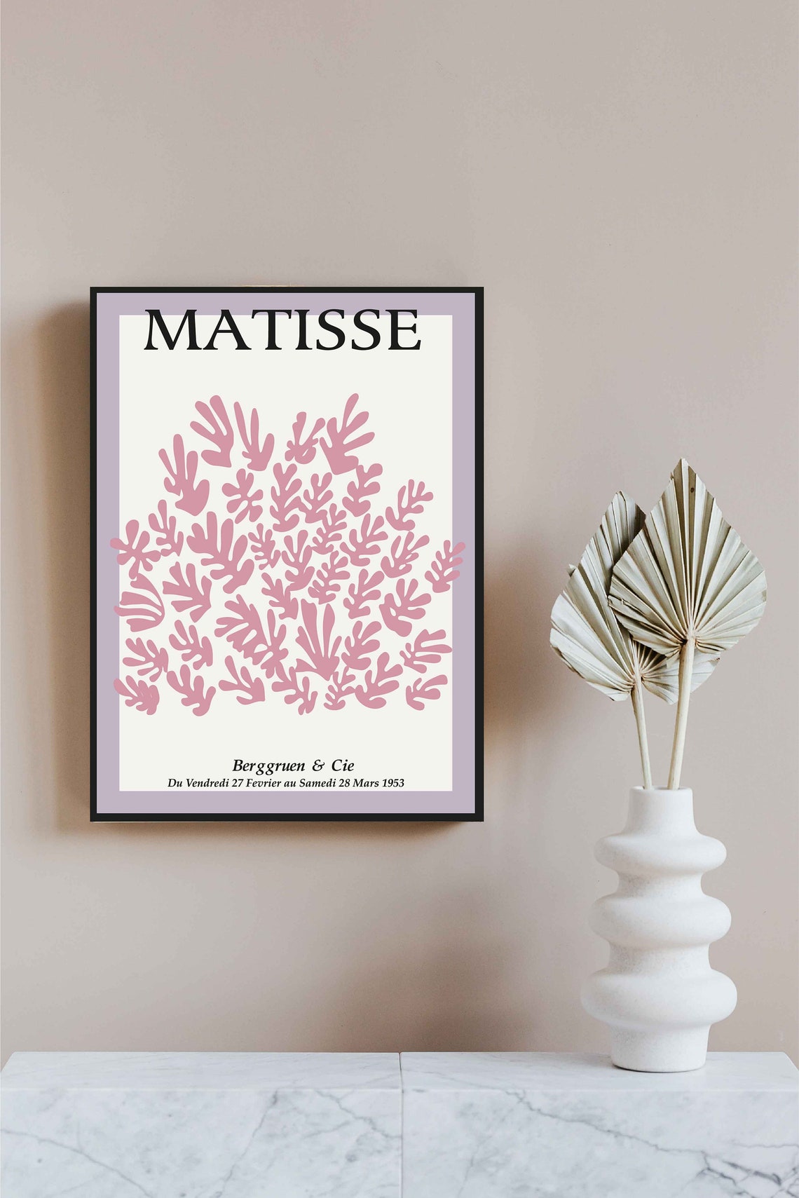 Henri Matisse Exhibition Poster, Printable, Wall Art, Matisse Poster ...