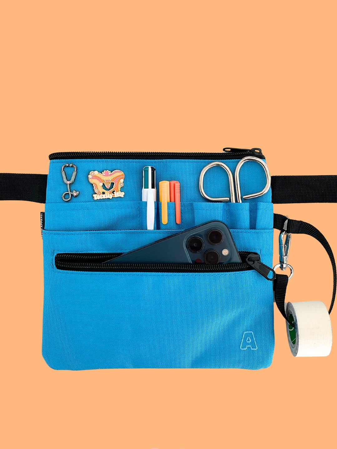 Blue Nurse Fanny Pack: Water-resistant Utility Belt, Vet Tech Pouch - Etsy
