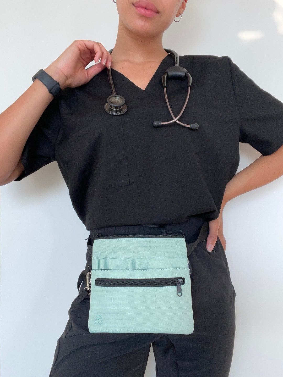 Mint Nurse Fanny Pack: Water-resistant Utility Belt, Vet Tech Pouch - Etsy