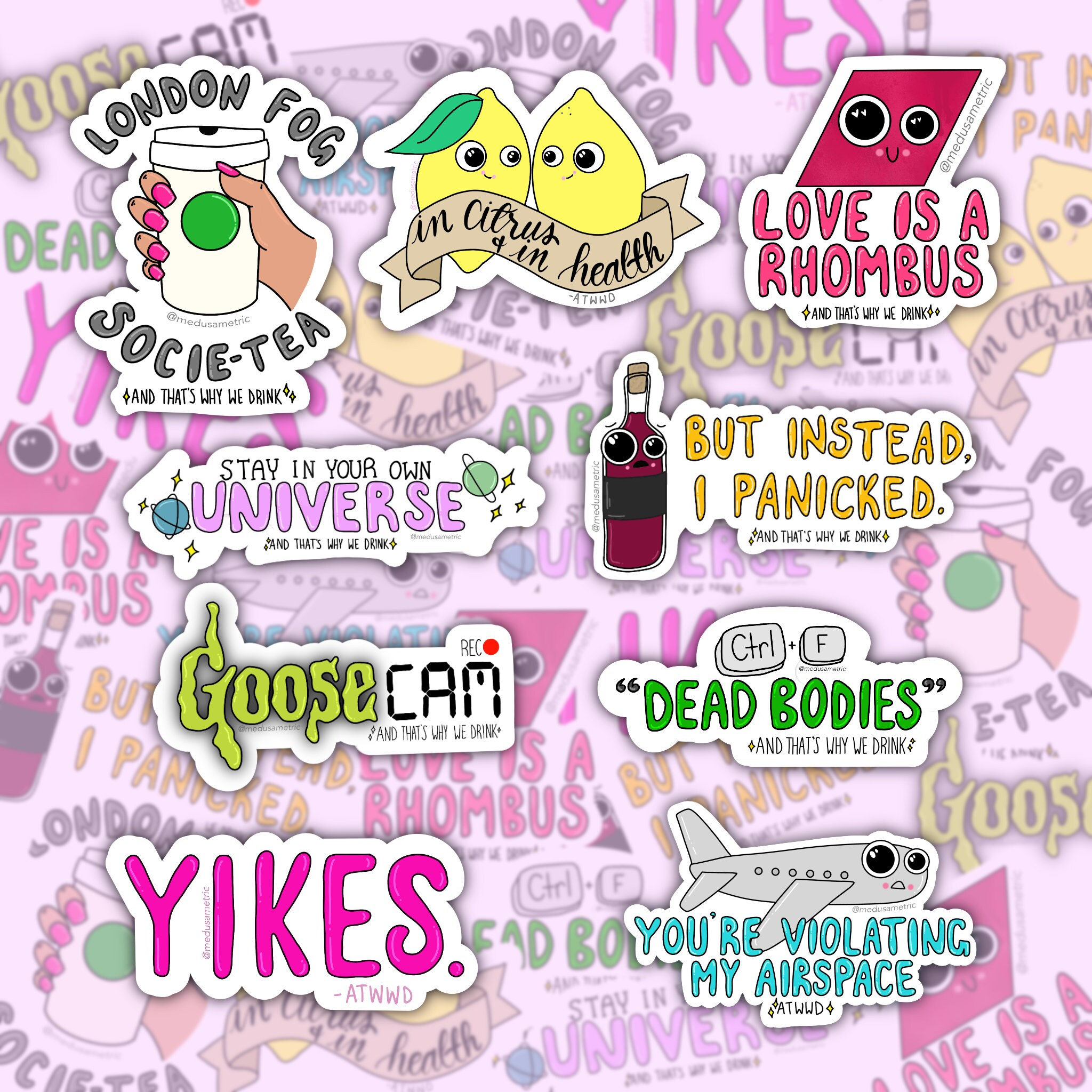 Tumblr Hipster Stickers