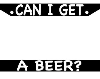 Beer License Plate | Etsy