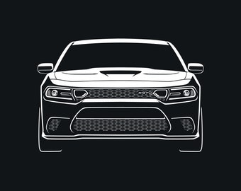 Dodge Charger Svg - Etsy