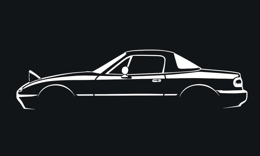 Mazda Miata Svg Clipart Vector Clip Art Graphics Image Cut for - Etsy