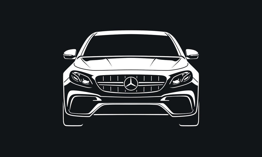Mercedes AMG E63S Dxf Clipart Vector Clip Art Graphics Image - Etsy UK