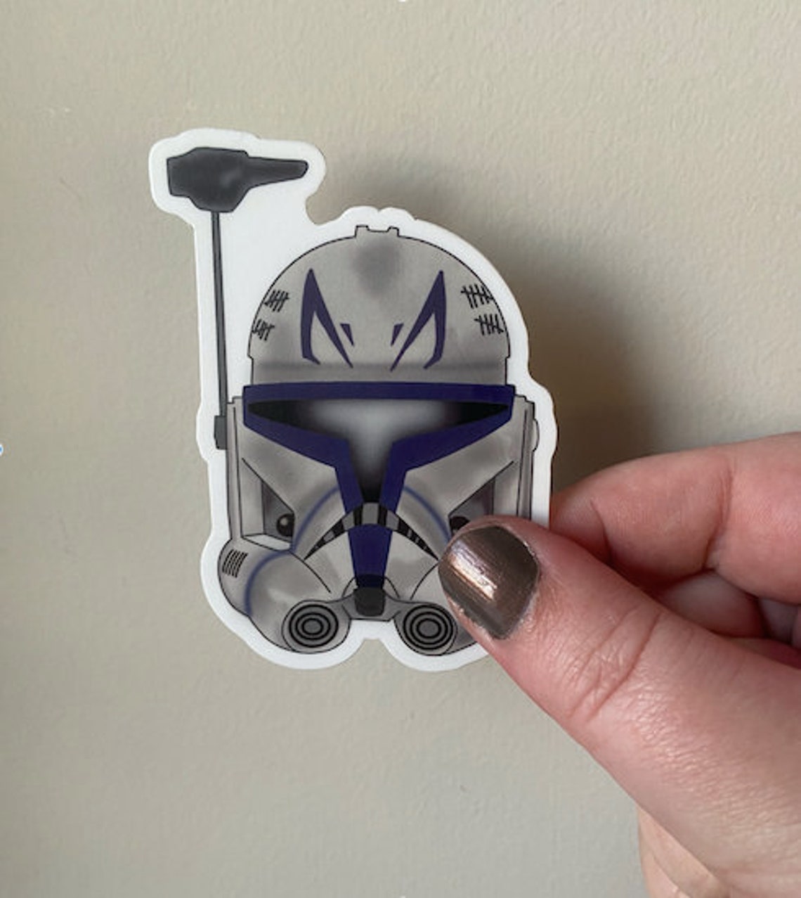 Captain Rex Star Wars Sticker | Etsy