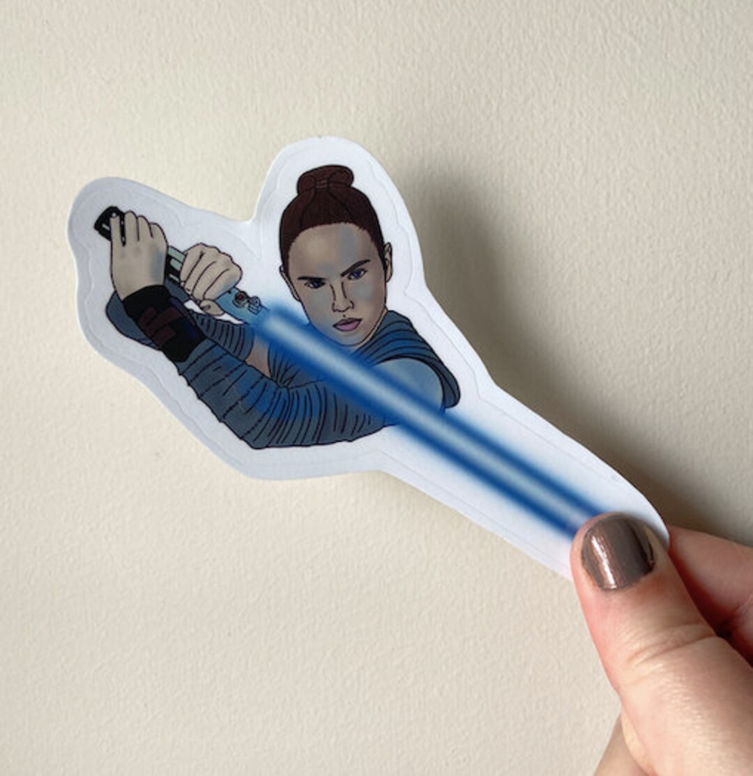 Rey Skywalker Jedi Star Wars Sticker - Etsy