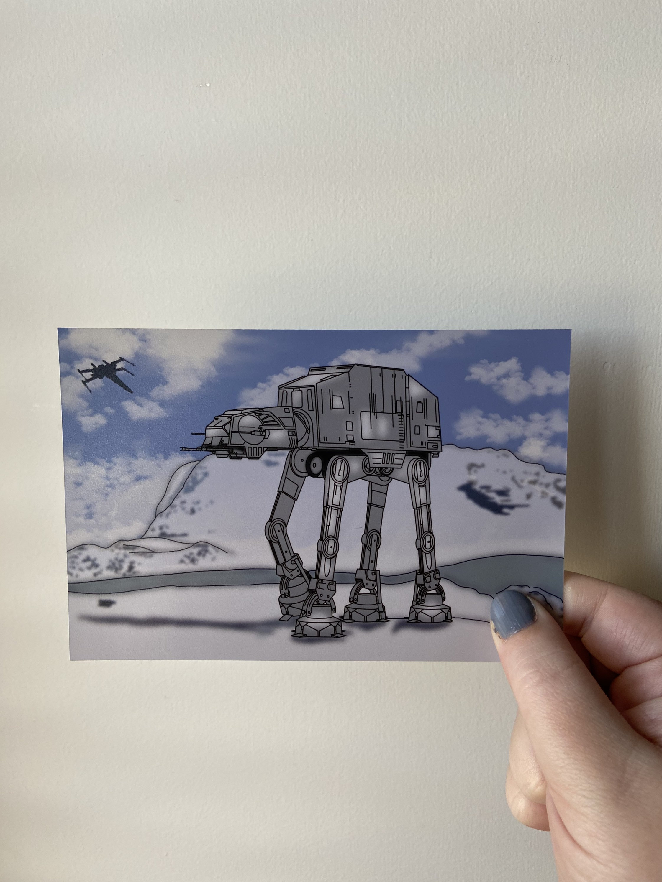 Hoth Echo Base Star Wars Print - Etsy UK