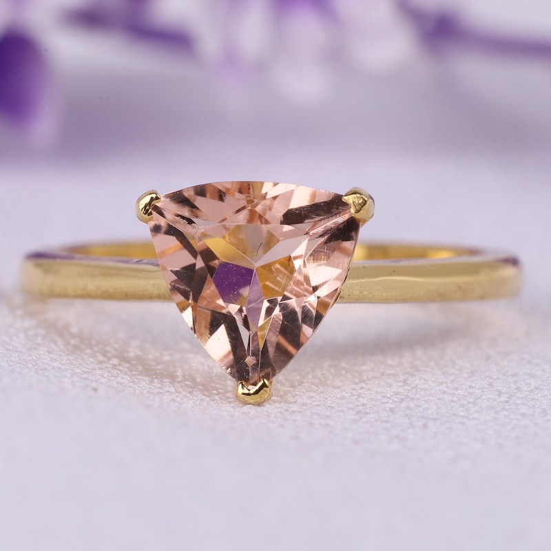 Trillion Ring - Etsy