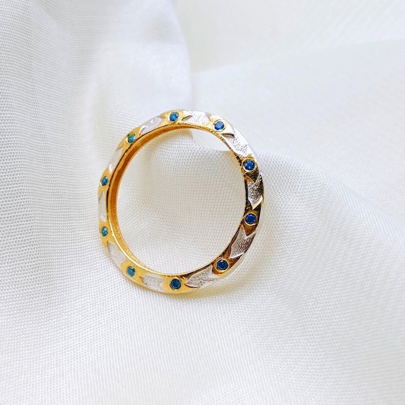 Xena Chakram Ring Xena Warrior Princess Engagement Ring Handmade Chakra ...