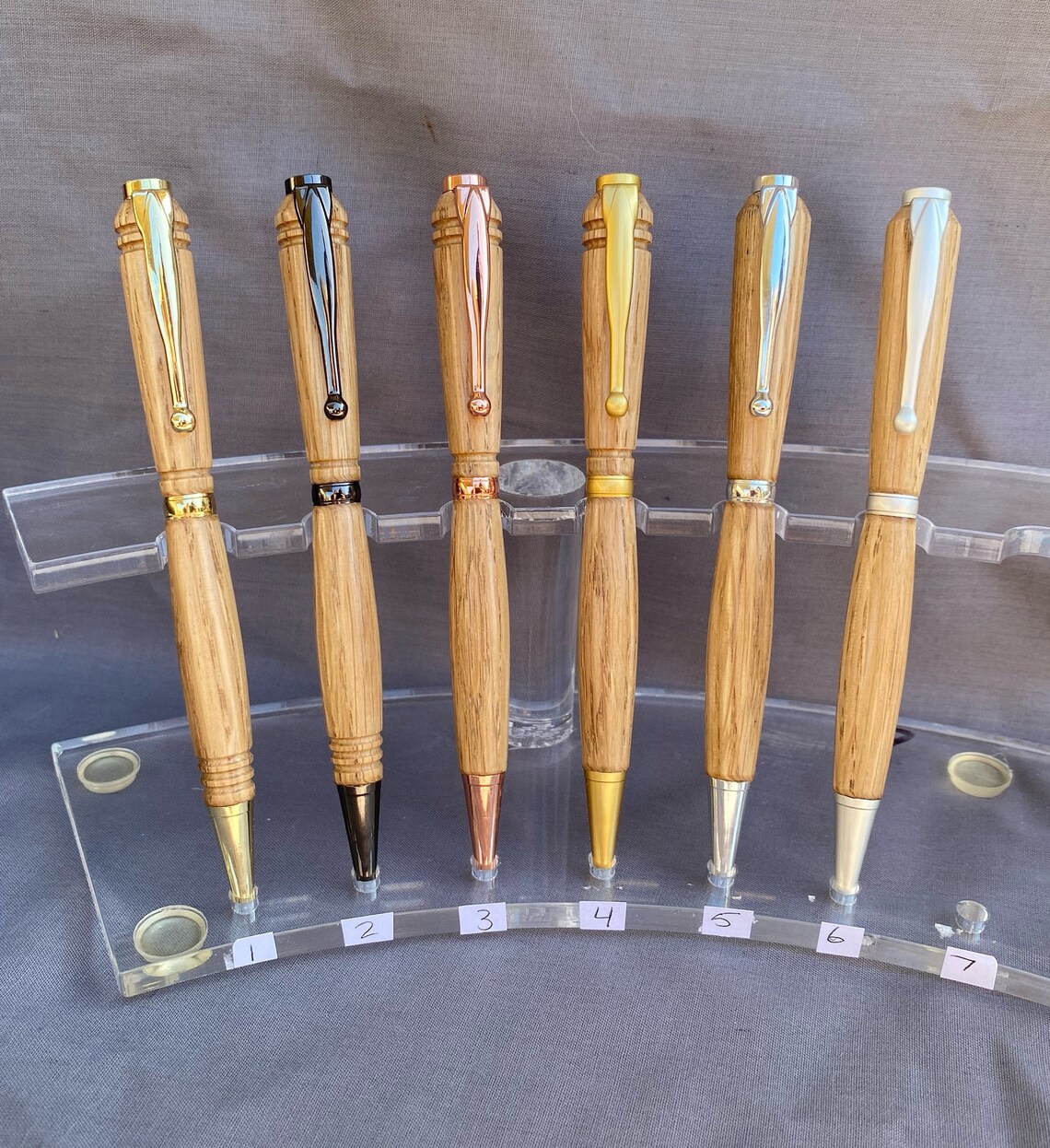 Oak Pens - Etsy