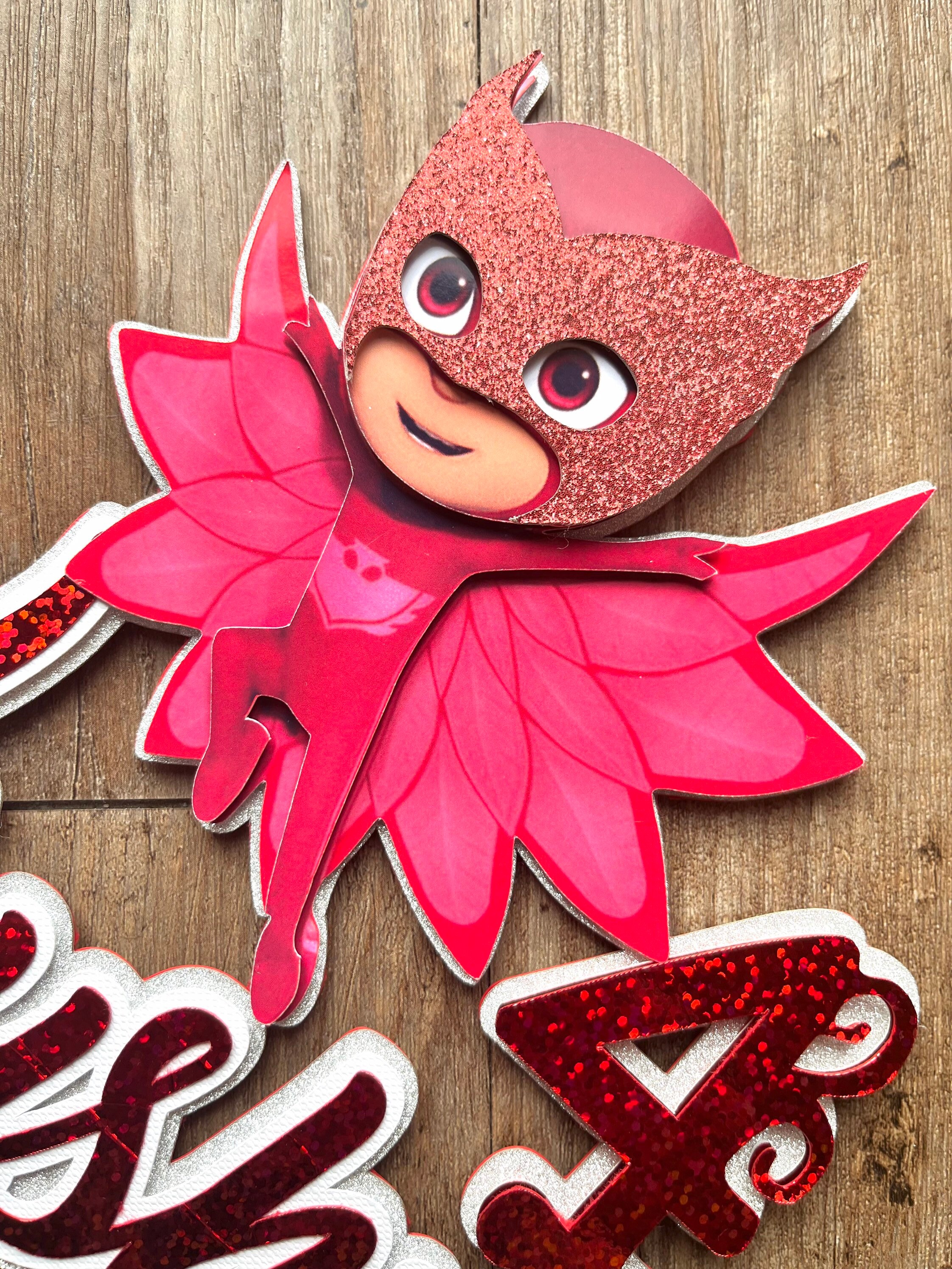 Pj Mask Cake Topper Pj Mask Party Decorations Pj Mask - Etsy