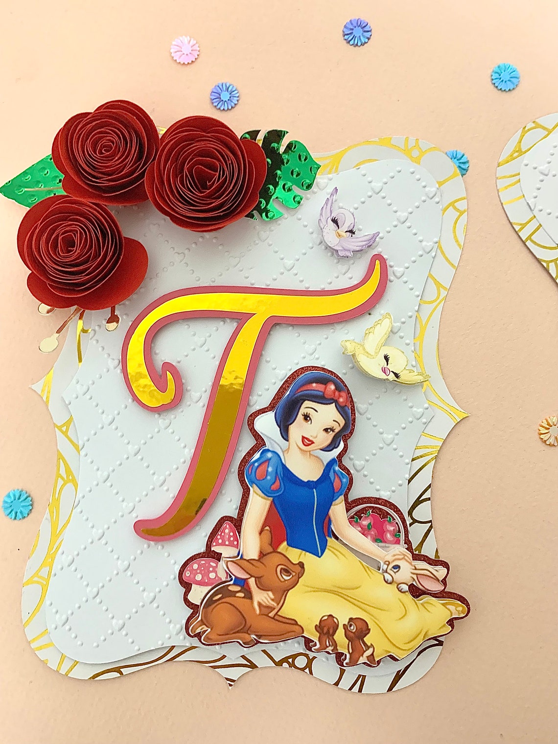 Princesses birthday Princesses banner Princesses birthday | Etsy