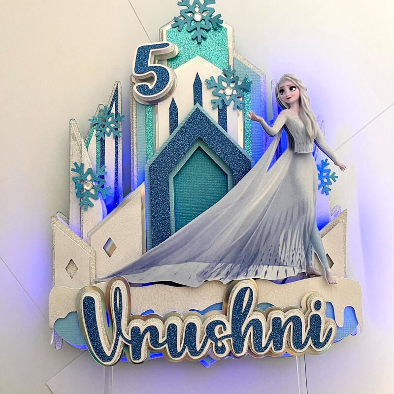 Elsa Cake Decorations - Etsy