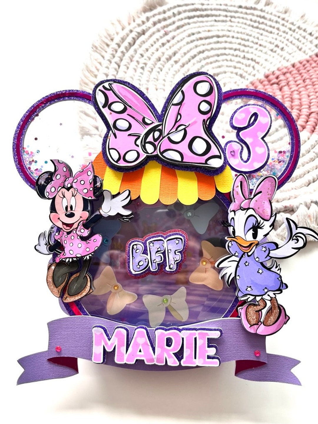 Minnie Mouse Boutique Cake Topper, Minnie Mouse Party Decorations ...