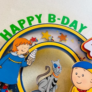 Caillou Cake Topper, Caillou Party Decorations, Caillou Birthday ...