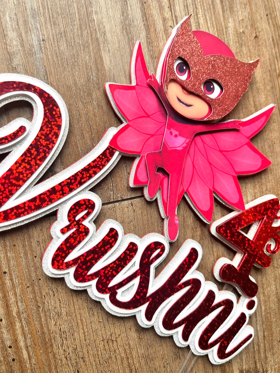 Pj Mask Cake Topper Pj Mask Party Decorations Pj Mask - Etsy