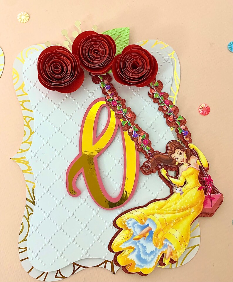 Princesses birthday Princesses banner Princesses birthday | Etsy