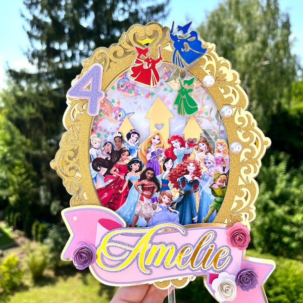 Princess Shaker Topper - Etsy