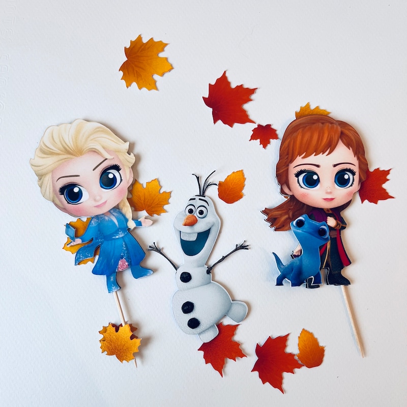 Frozen Cake Topper - Etsy