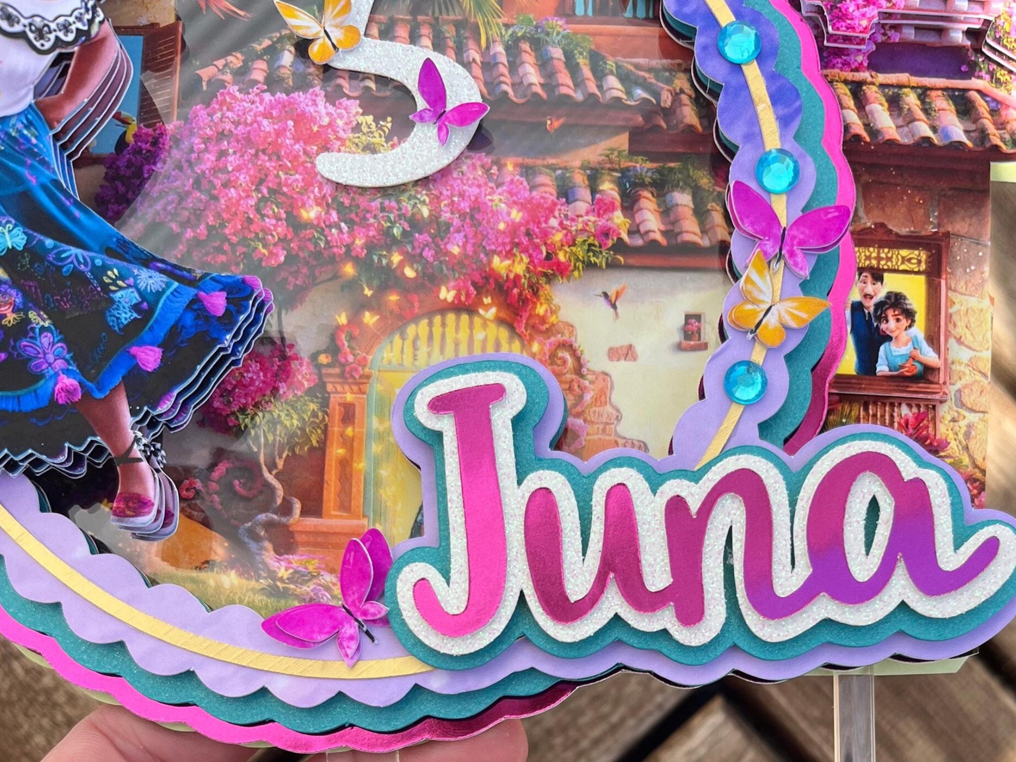 Personalized Encanto Cake Topper: Handmade Birthday Centerpiece - Etsy